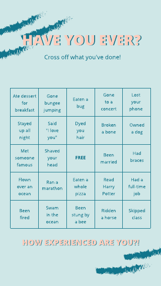 Free Instagram Stories Bingo Templates And Examples